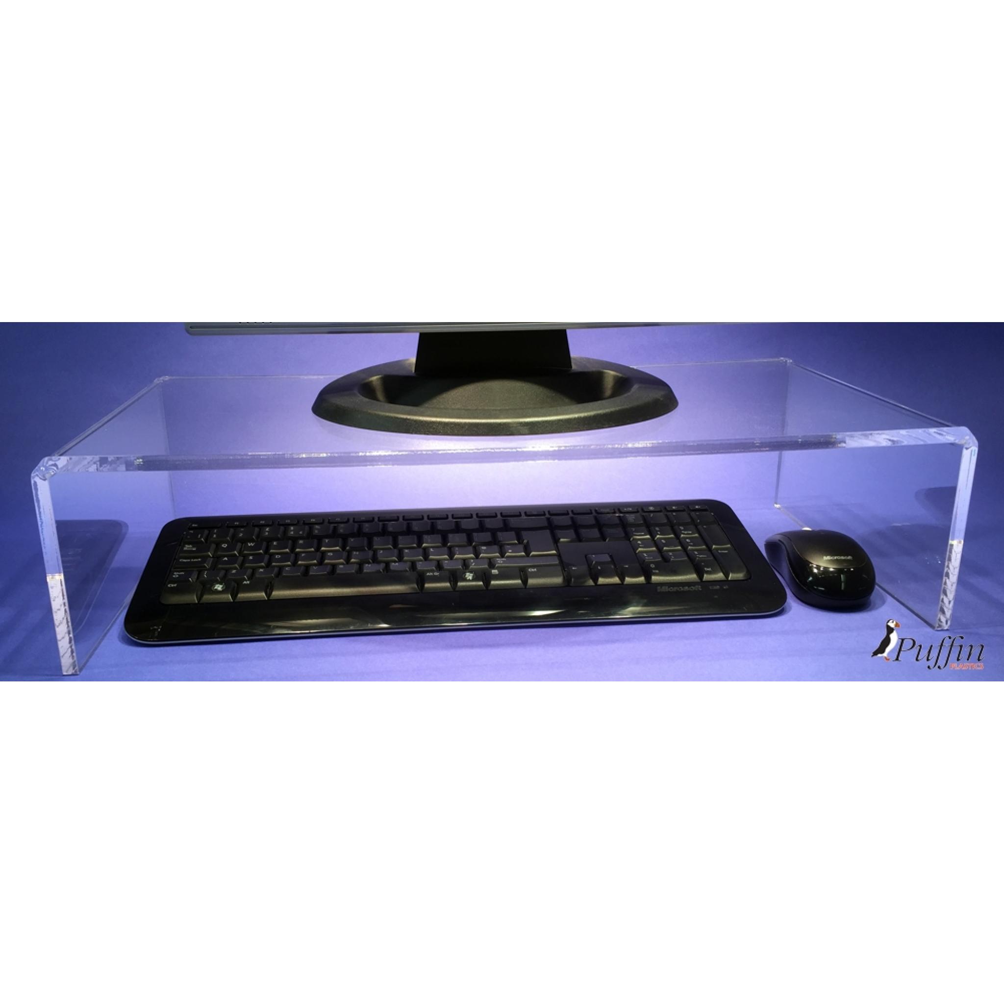 Desktop Screen Bridge | Stand | Riser | Puffin Plastics