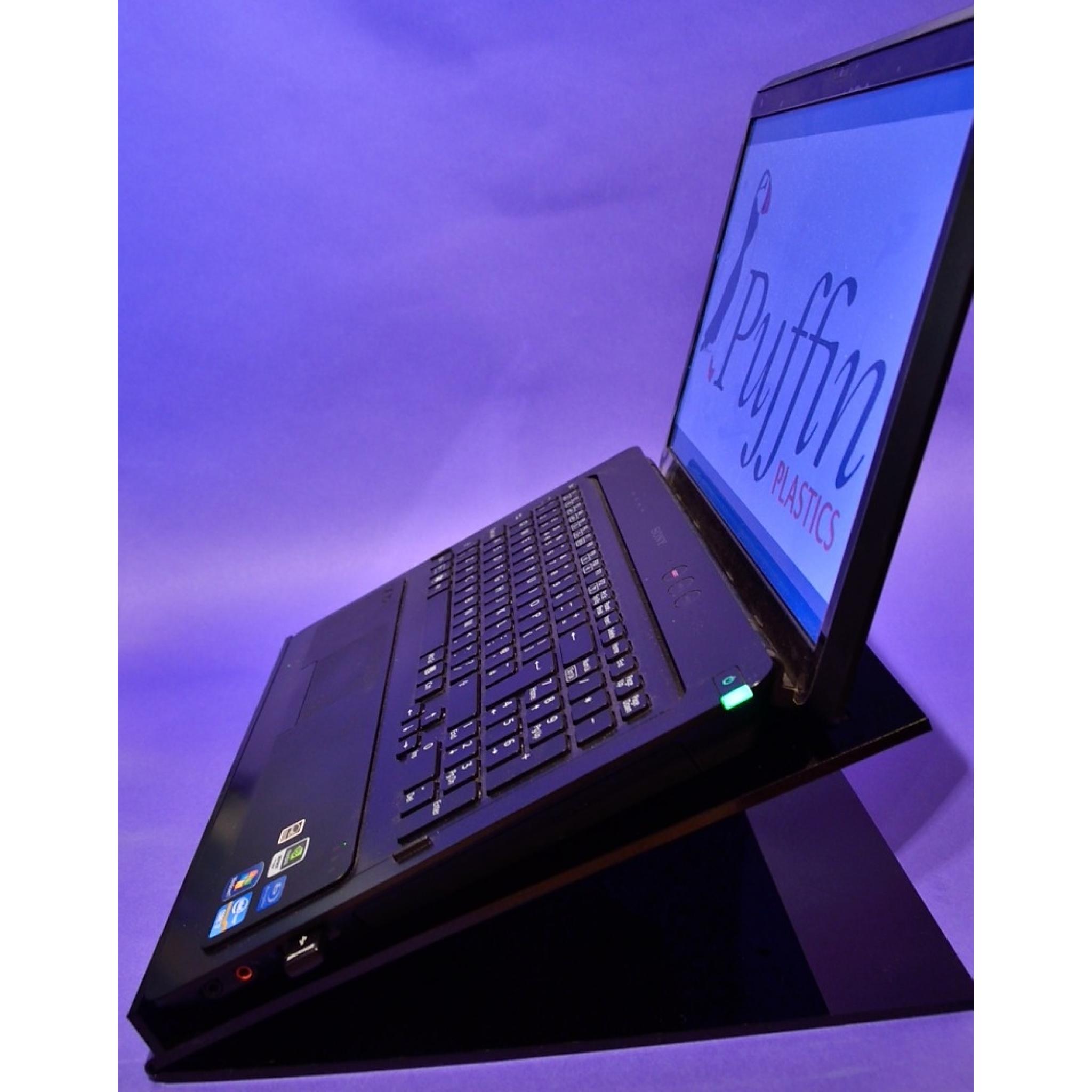 Acrylic Laptop Display Stand | Puffin Plastics