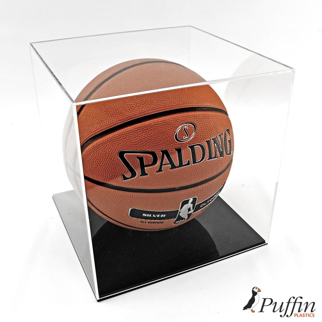 Ball Display Cases | Perspex ® Case | Puffin Plastics