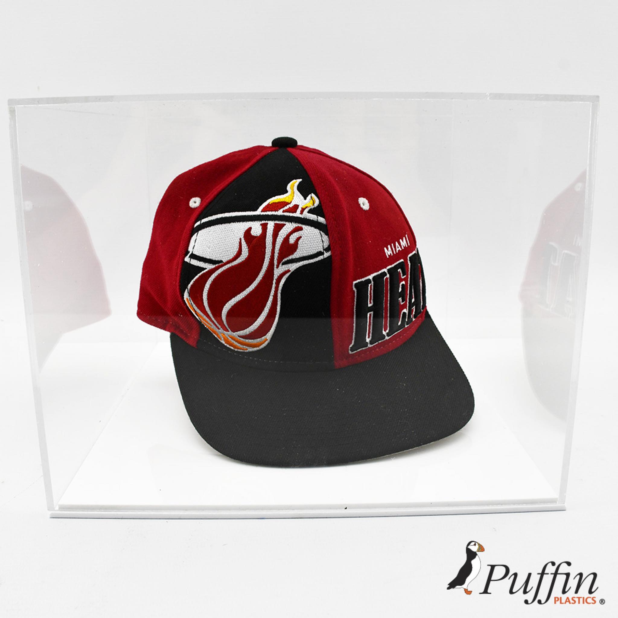 Cap Display Case - Colour Base | Puffin Plastics