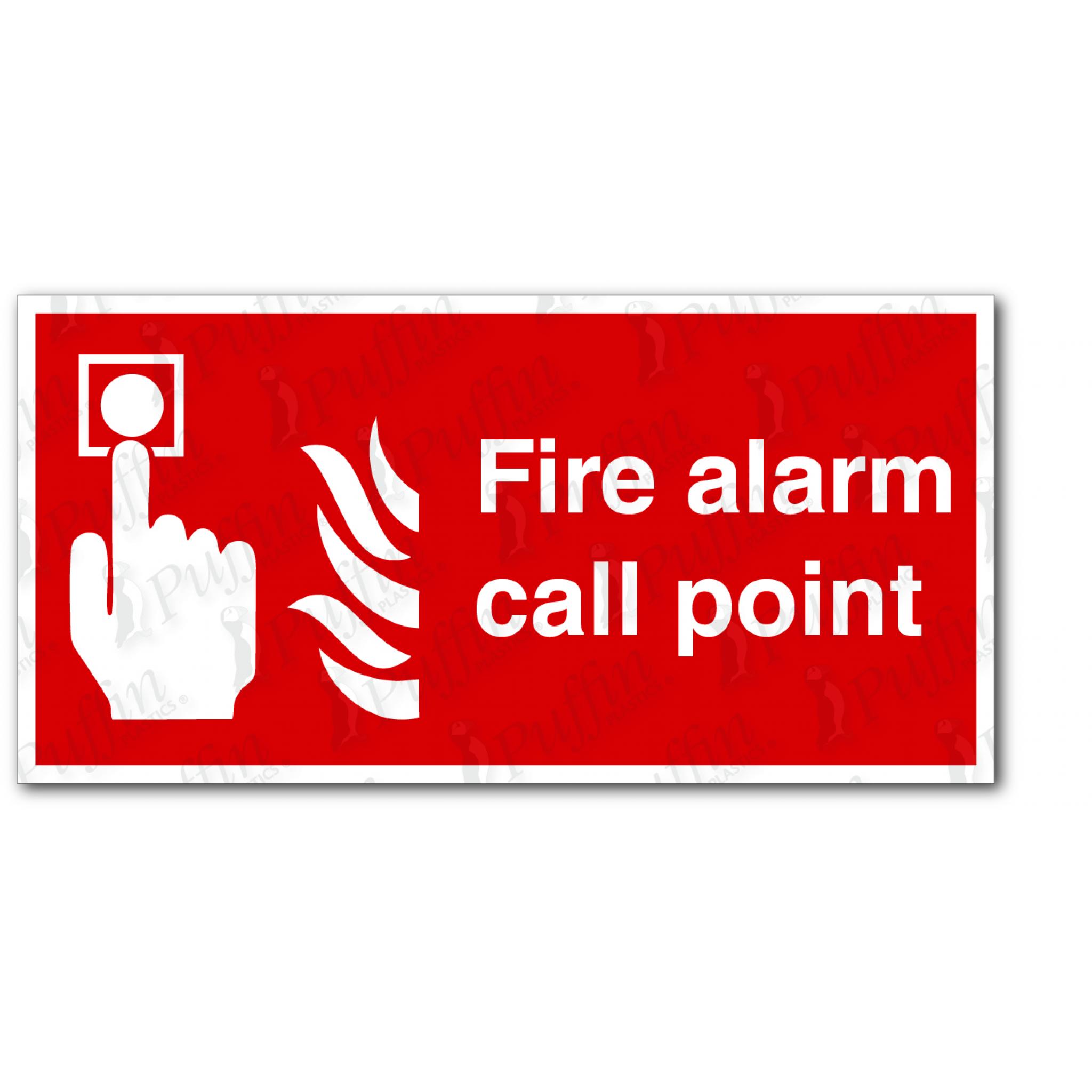 Fire Safety Equipment Signs - Fire Alarm Call Point