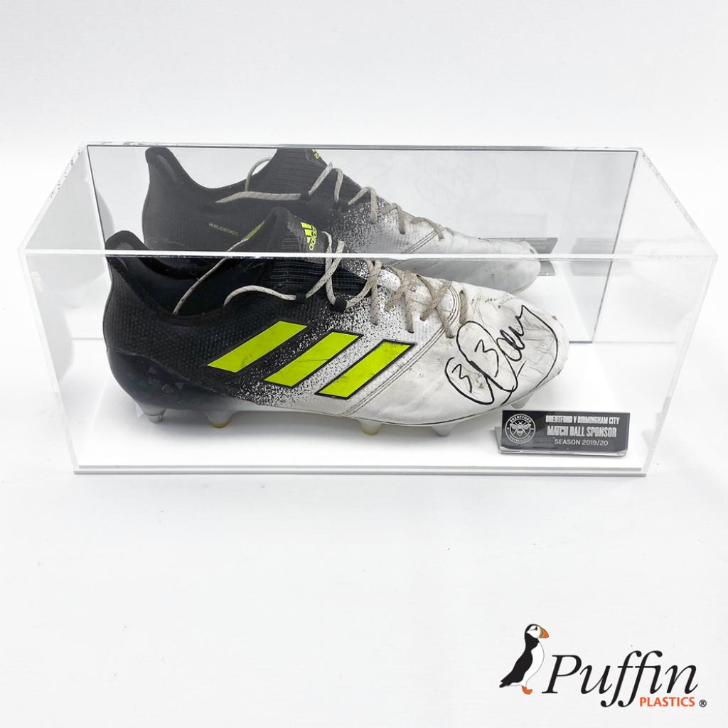 Football Boot Display Case (Single) Mirror Back