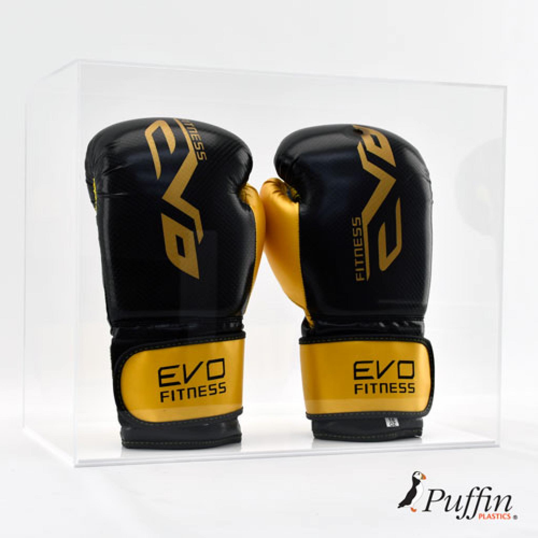 Boxing Display Case - Double Portrait | Puffin Plastics