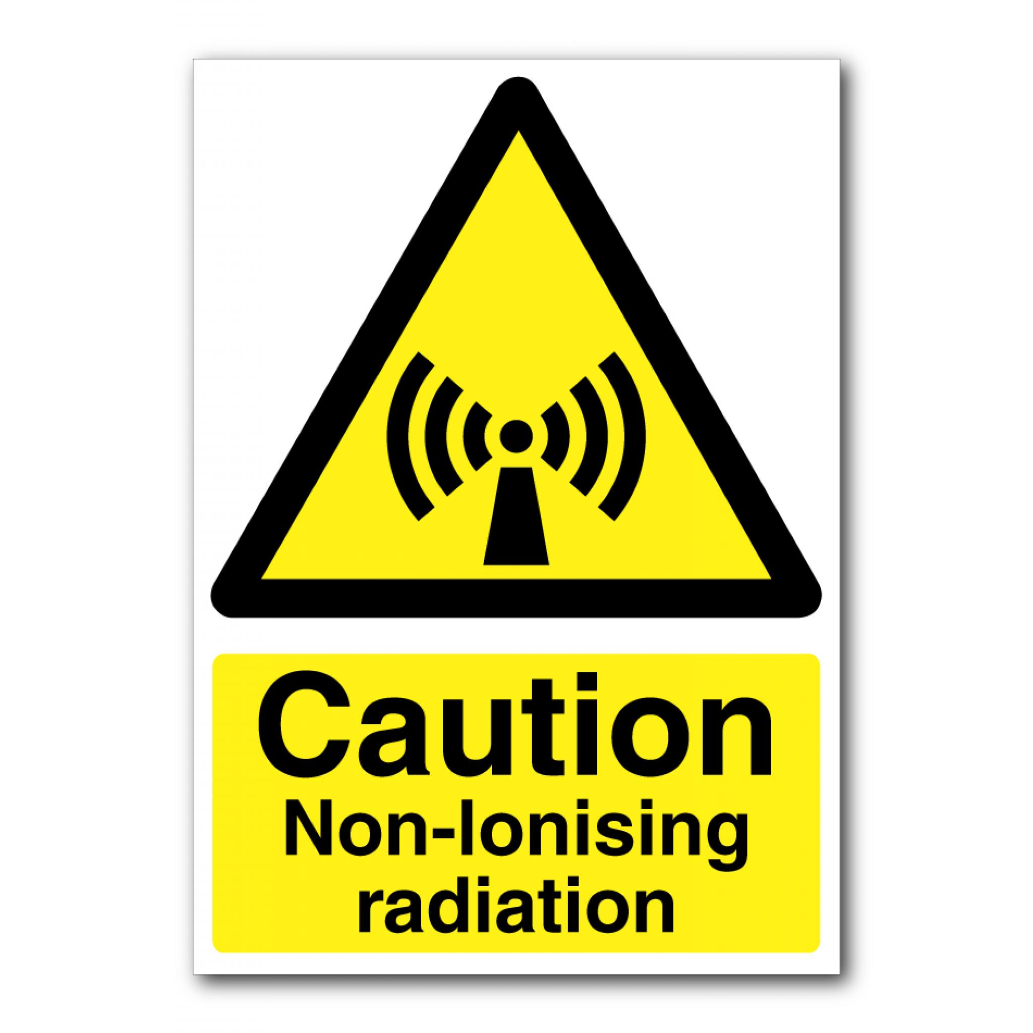 Safety Signs - Hazard Signs - Caution Non-Ionising Radiation Sign