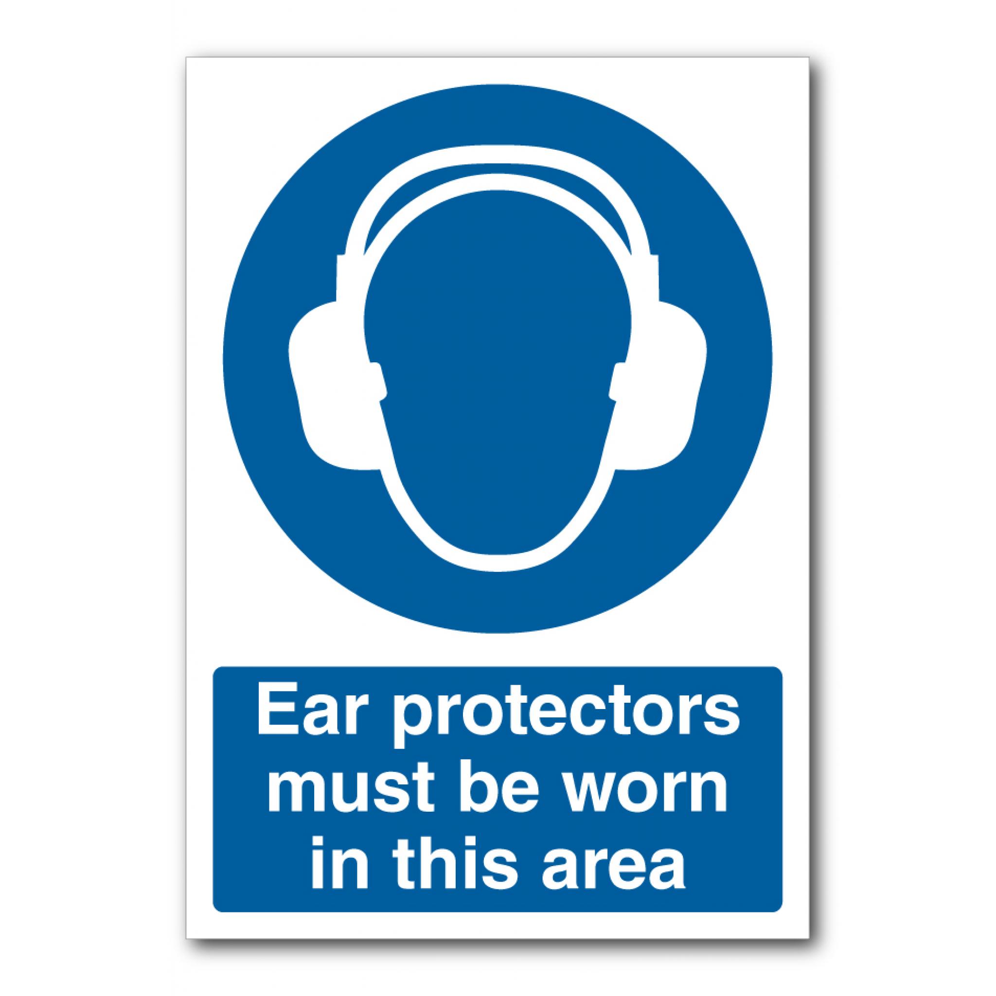 Safety Signs - Ear Protectors | Puffin Plastics