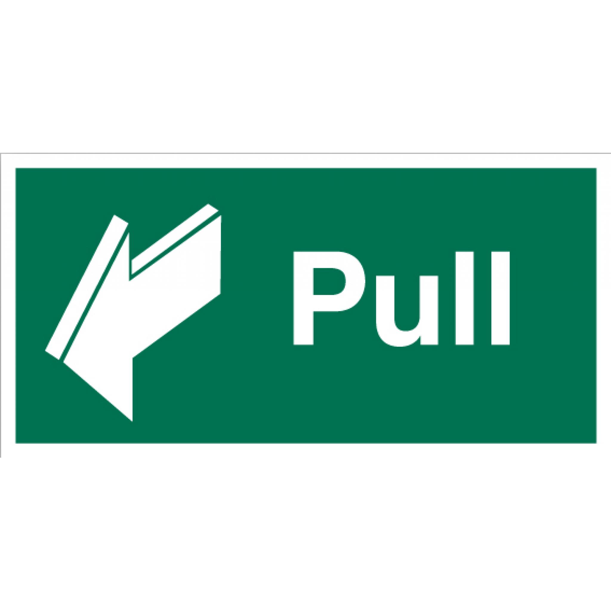 Safety Signs - Safety Condition Signs - Pull Sign