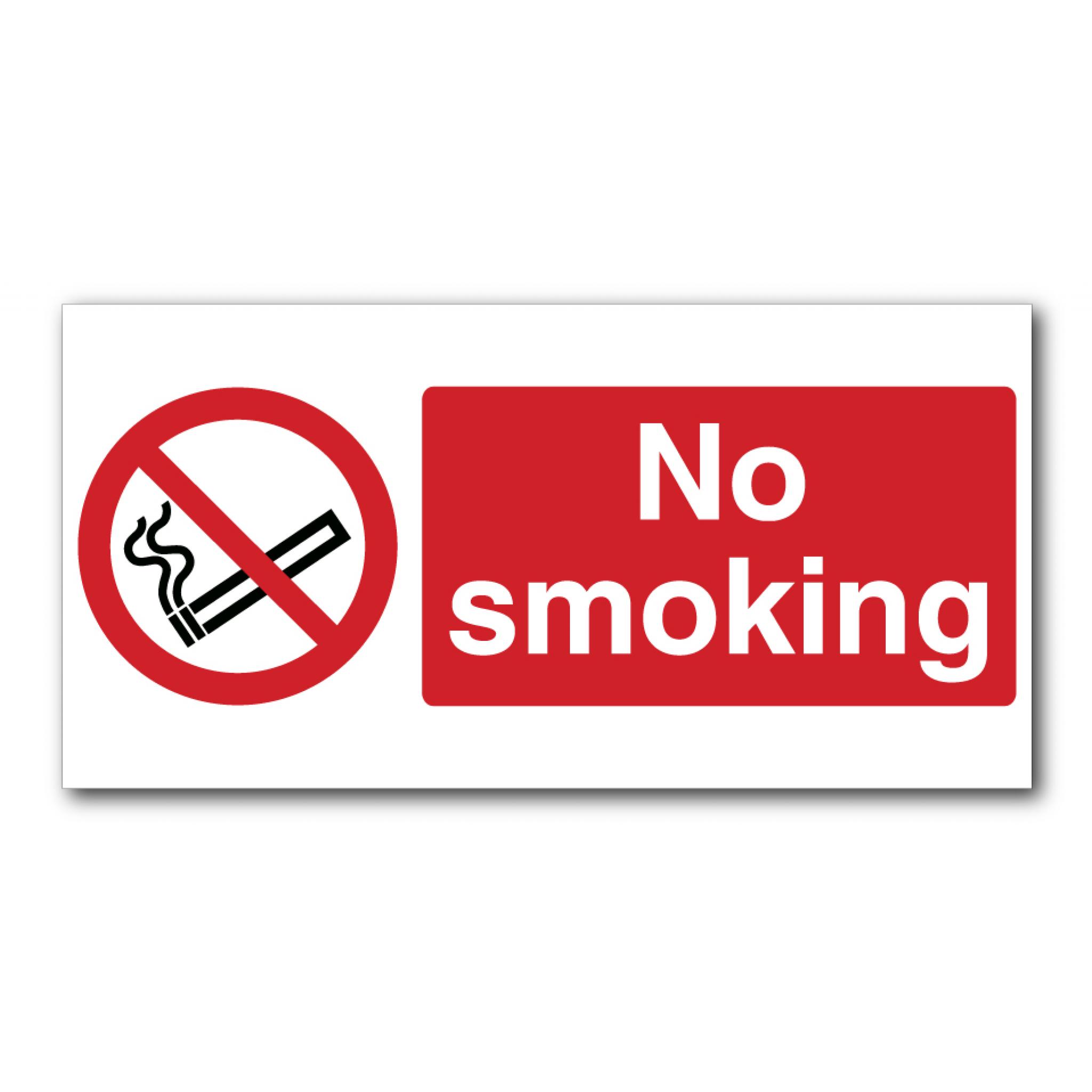 No Smoking Sign | Puffin Plastics