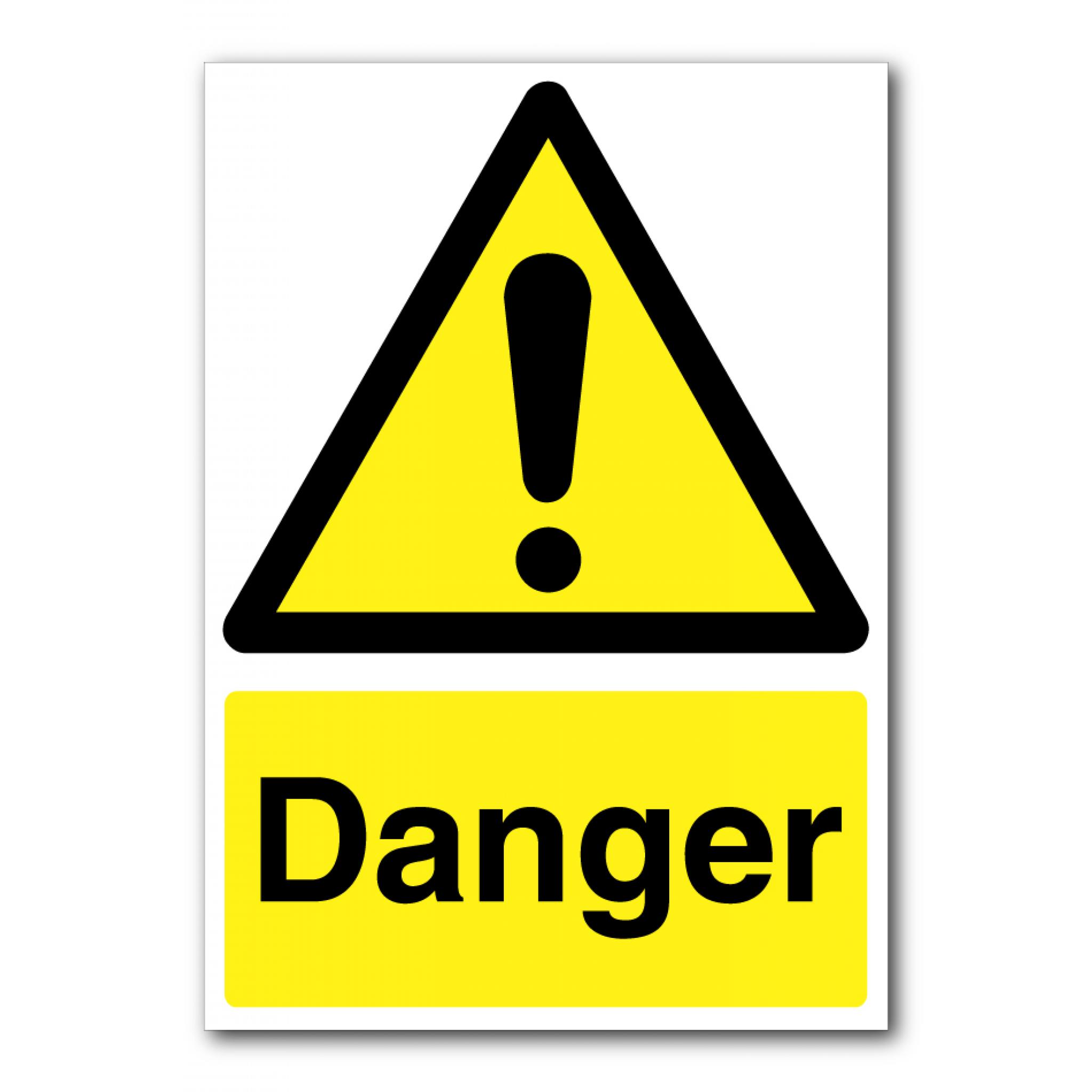 Safety Signs - Hazard Signs - Danger Sign