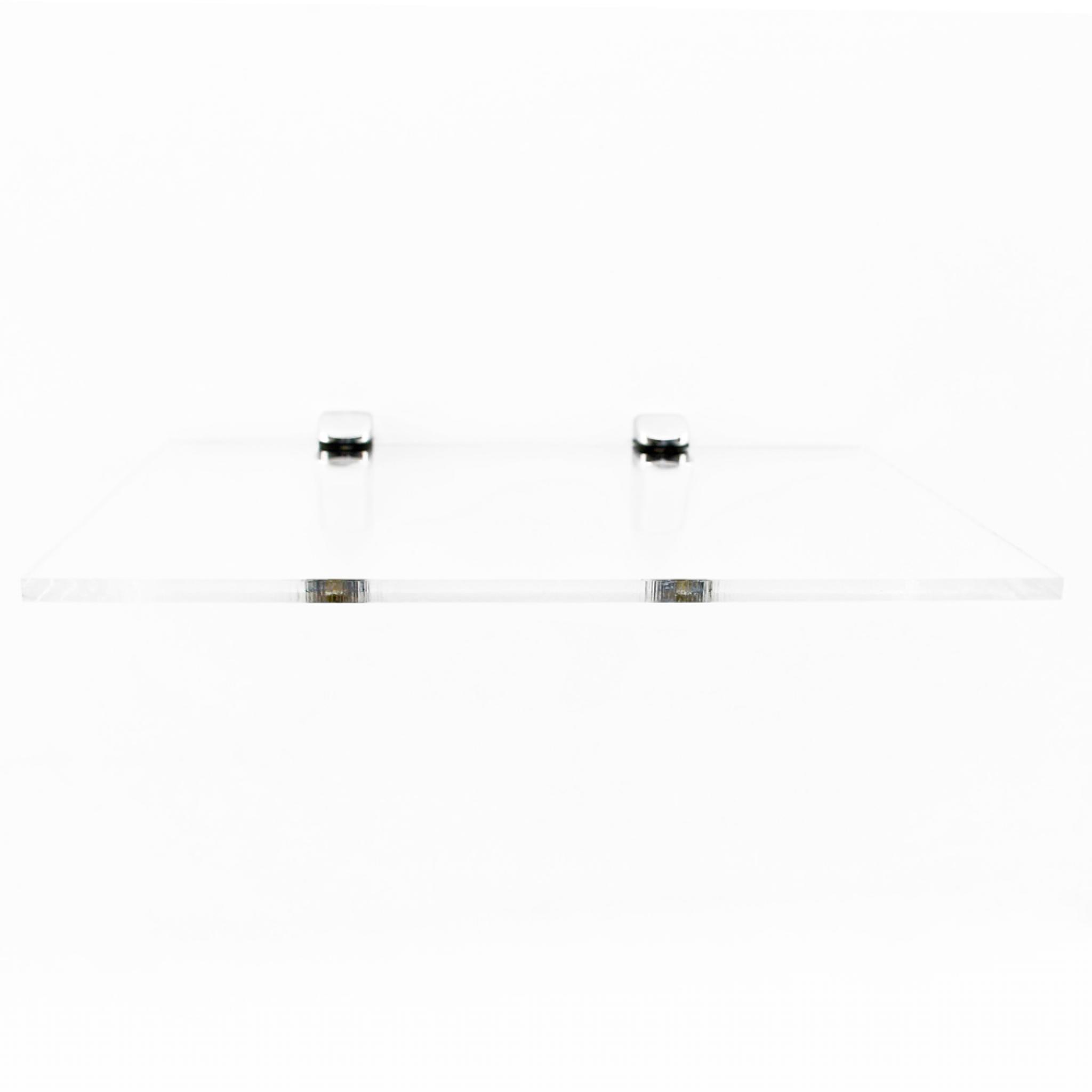 Trainer Display Case - Double | Puffin Plastics