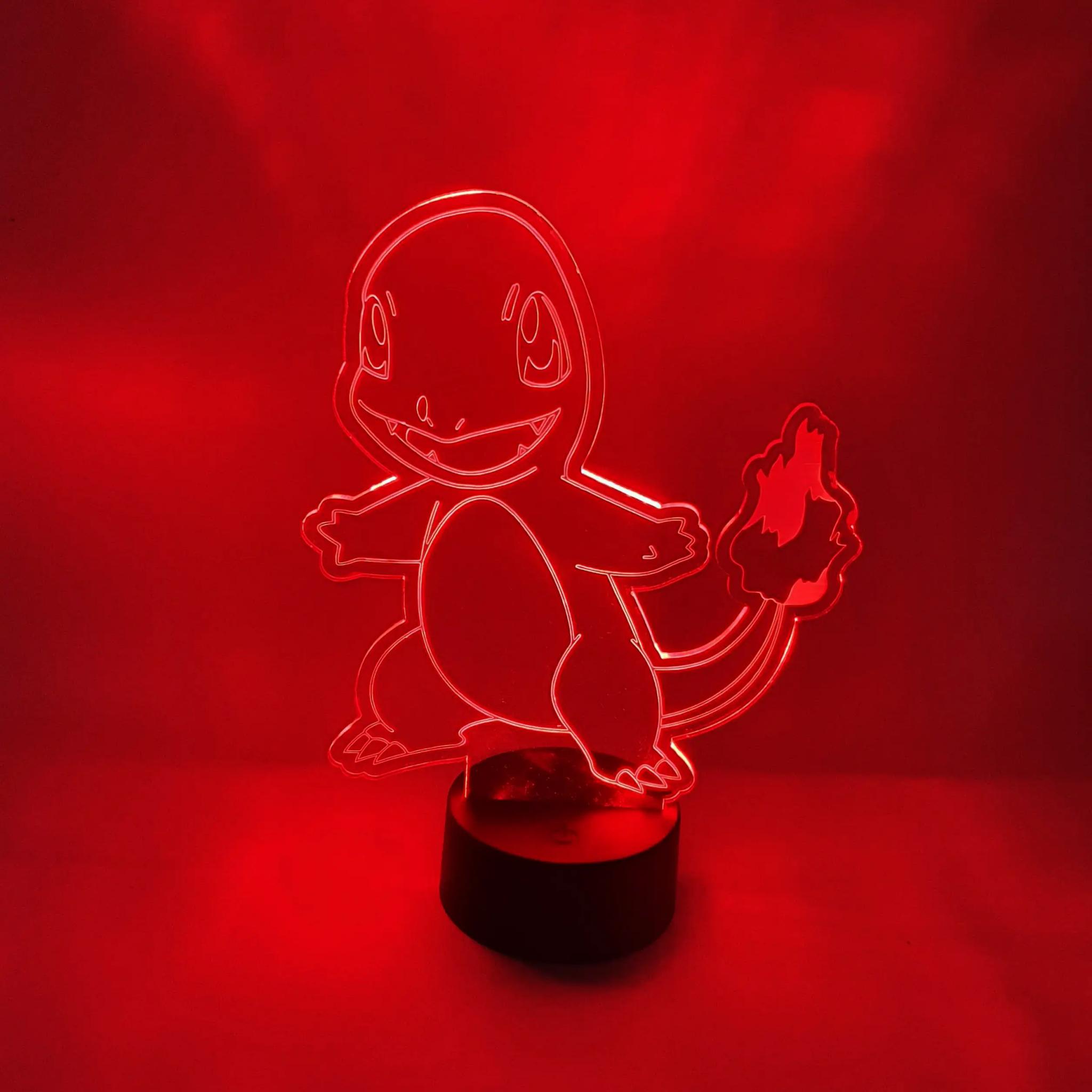 Charmander LED Light / Lamp | Puffin Plastics