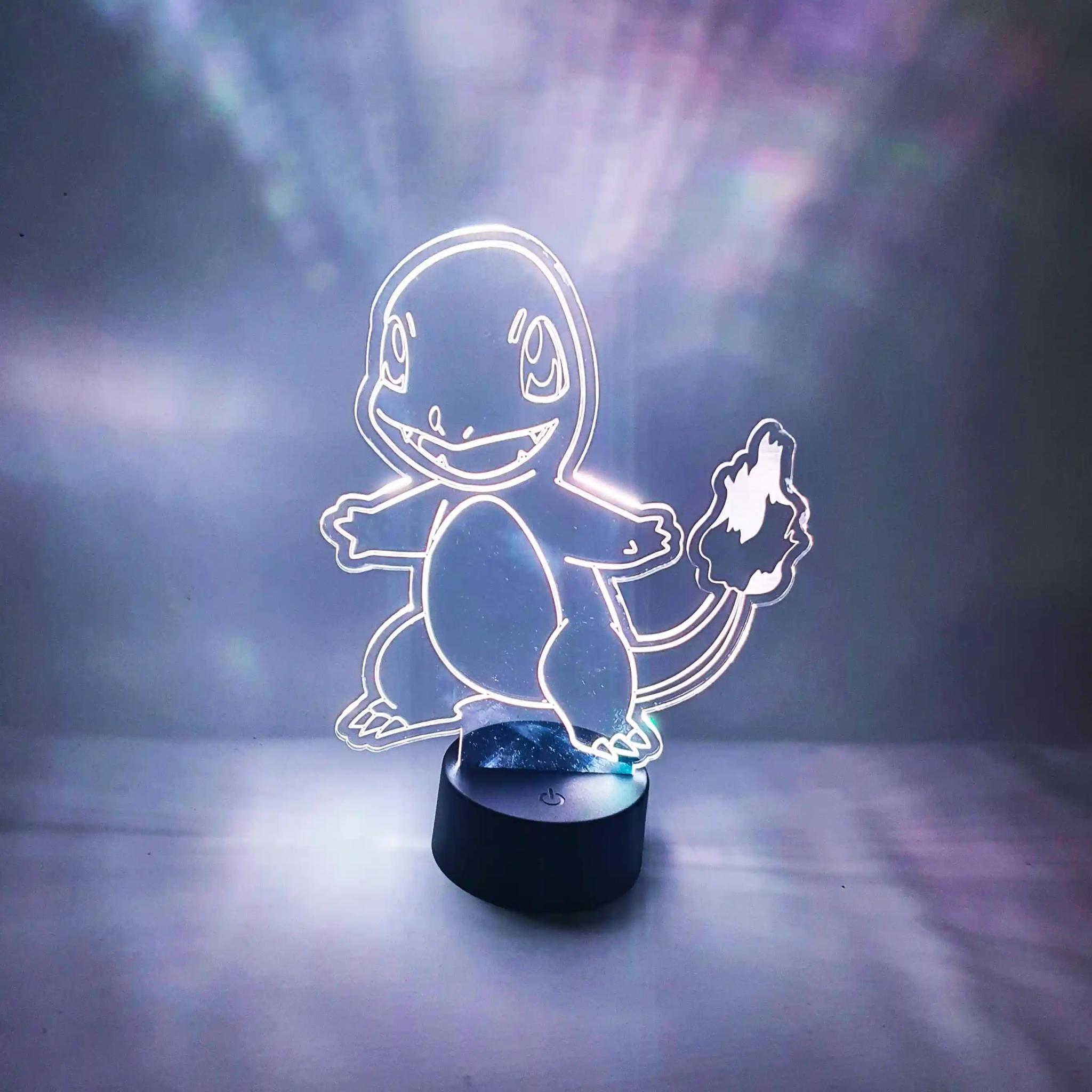 Charmander LED Light / Lamp | Puffin Plastics