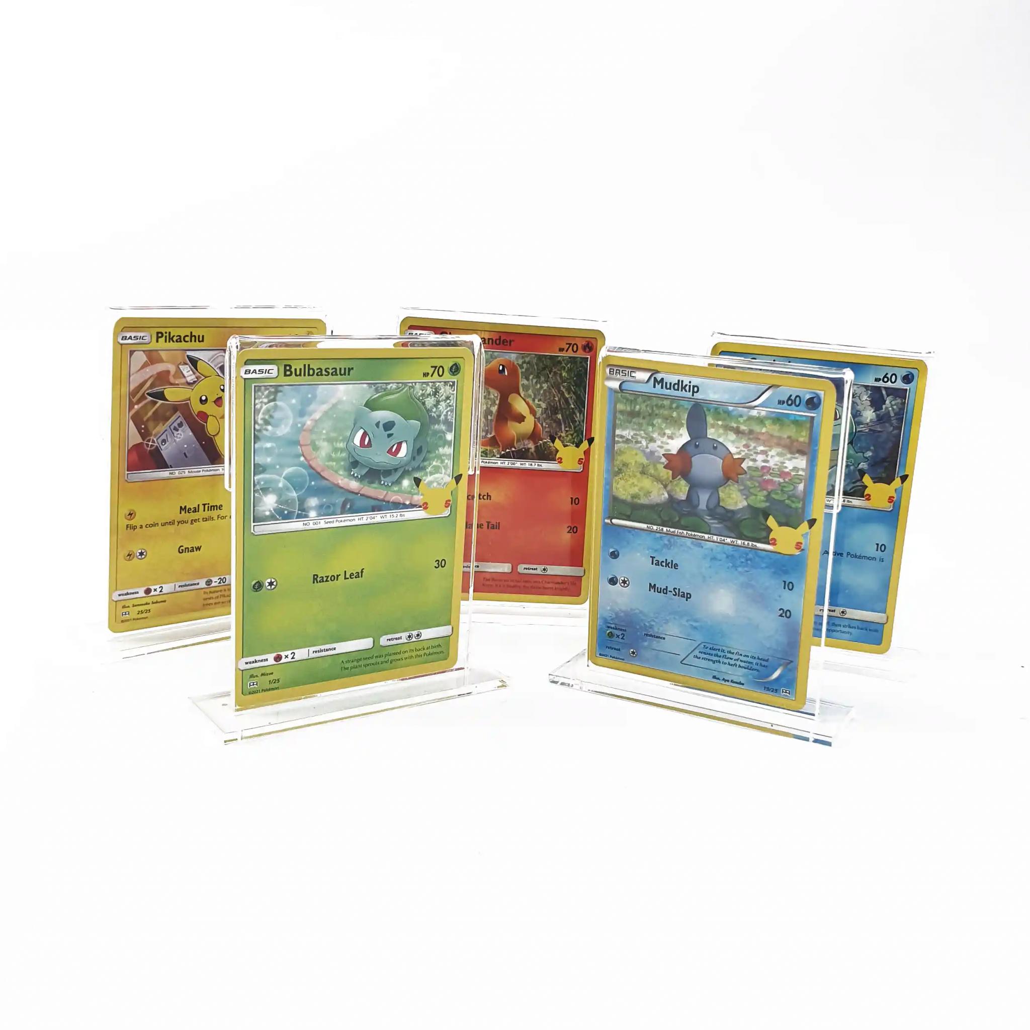Pokémon Card Stand - 5 Pack | Puffin Plastics