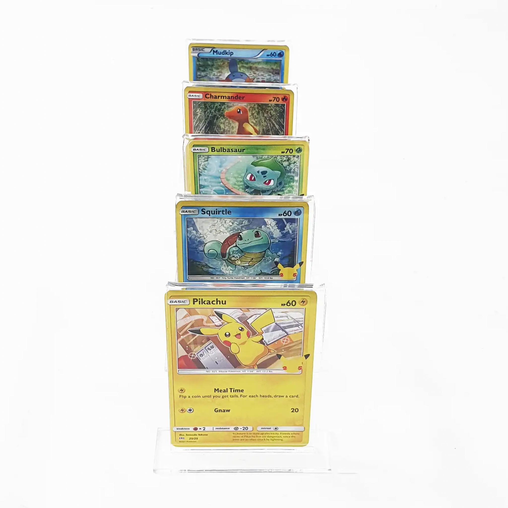 Pokémon Card Stand - 5 Pack | Puffin Plastics