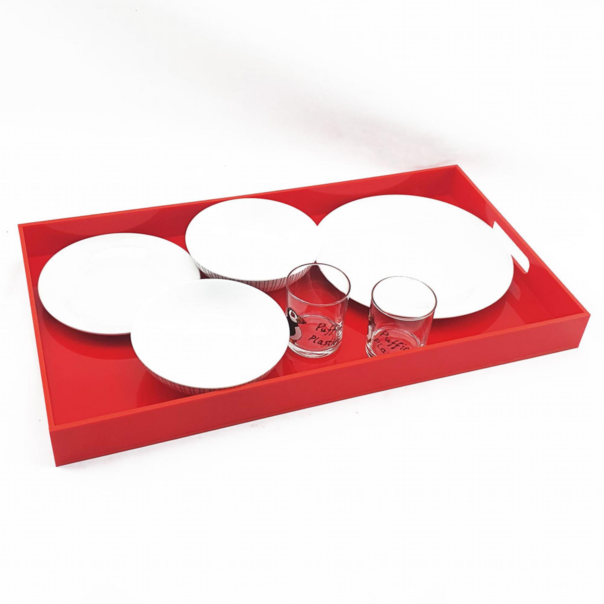 PERSPEX Acrylic Presentation Tray Large | Puffin Plastics