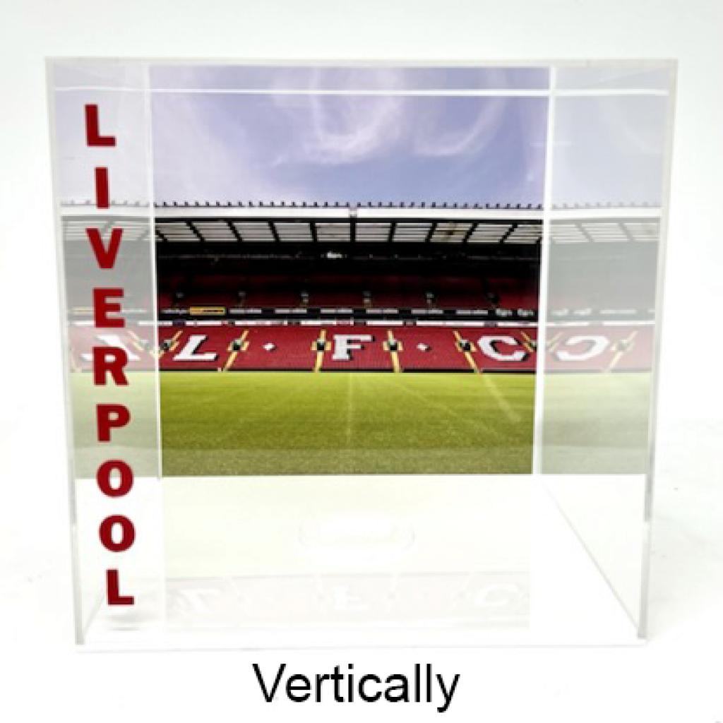 Grass-Effect Double Football Boot Display Case | Puffin Plastics