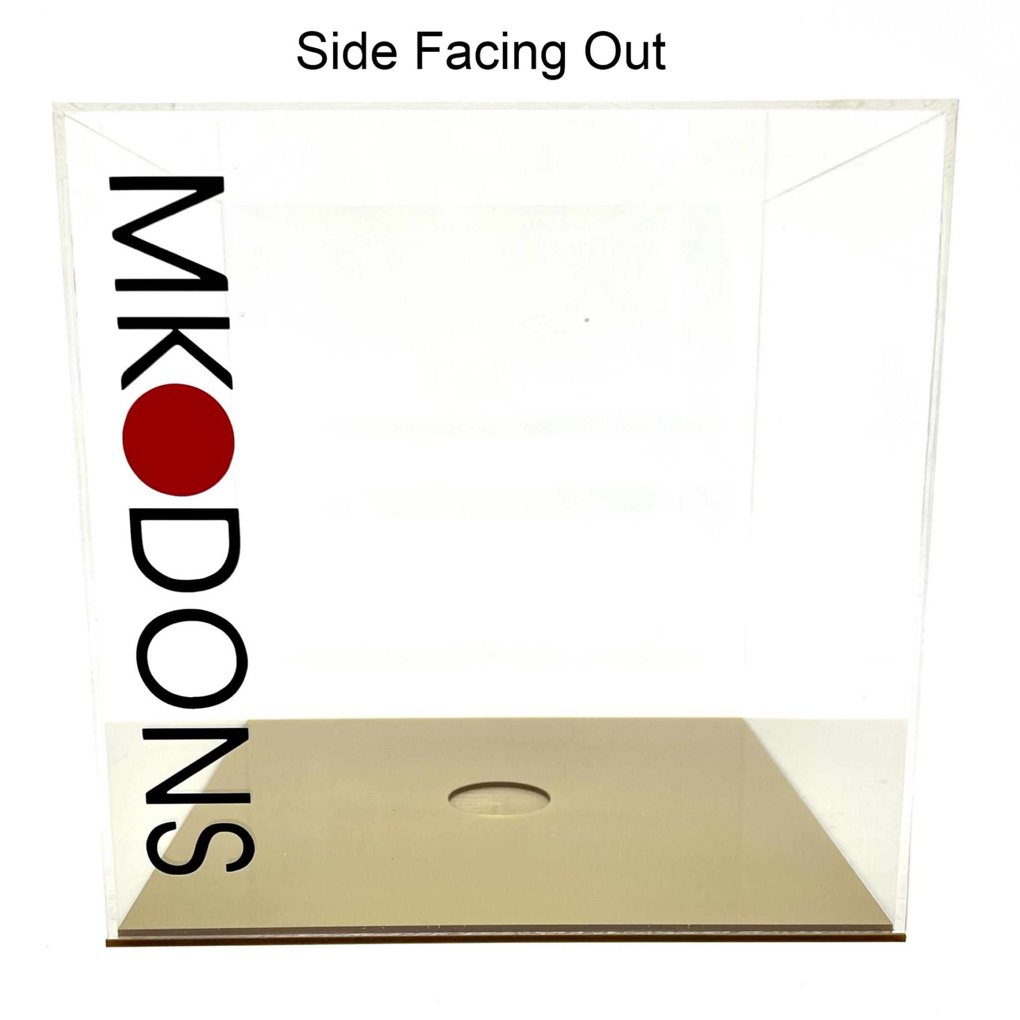 Grass-Effect Single Football Boot Display Case | Puffin Plastics